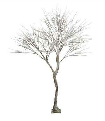 Artificial Interchangeable Frosted Tree Trunk 2.0m – Just Artificial