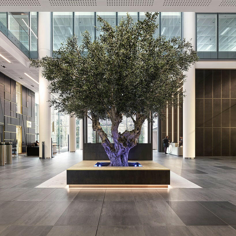 Artificial Pre-lit Blue Spruce Christmas Tree with Metal stand – Just ...