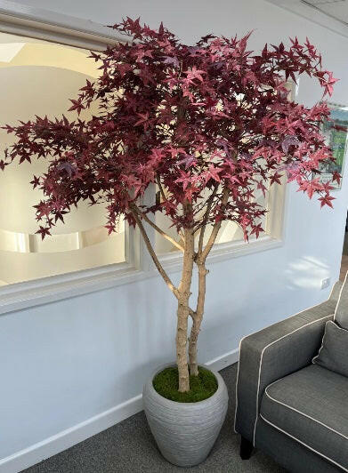 Artificial Silk Maple Tree FR – Just Artificial