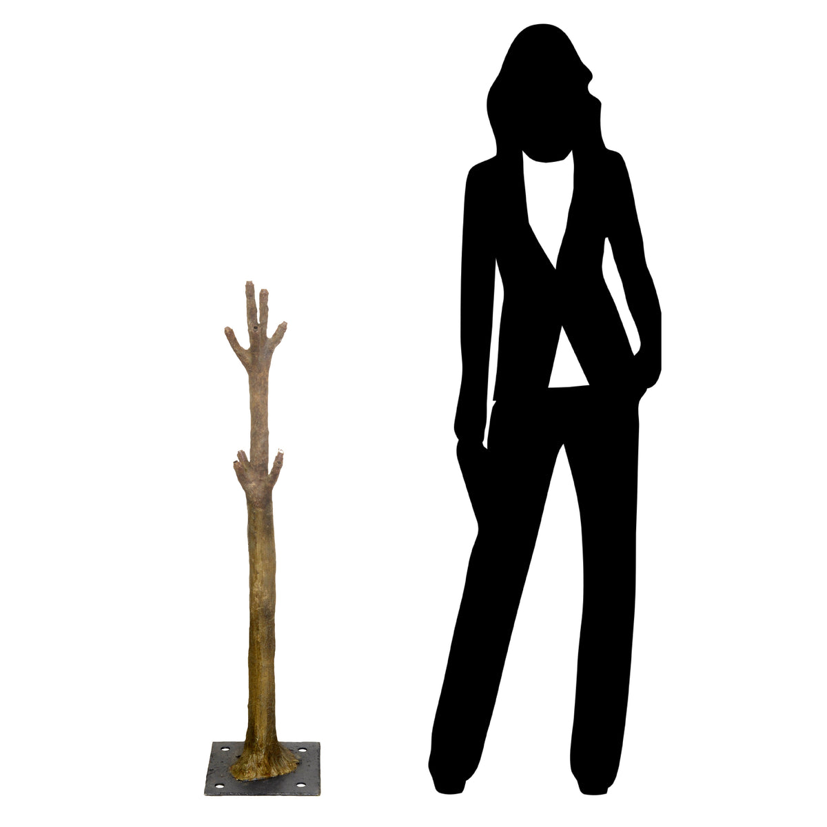 Artificial Interchangeable Table Top Branch Tree (Trunk only) 1.0m ...