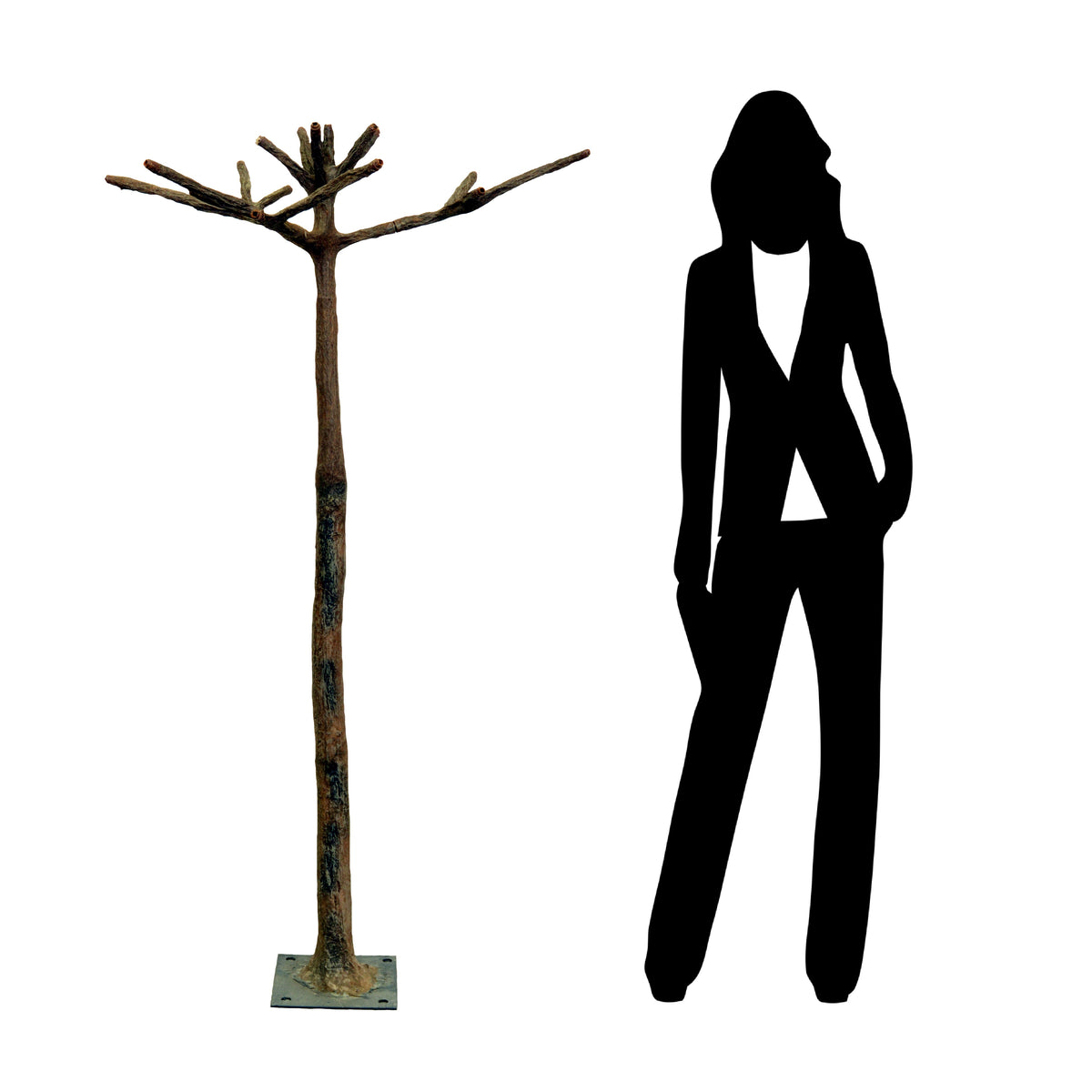 Artificial Interchangeable Umbrella Table Top Branch Tree (Trunk only ...