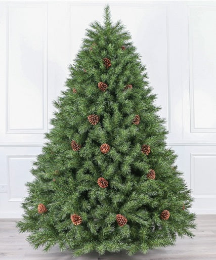 Artificial Luxury Balmoral Pinecone Christmas Tree – Just Artificial